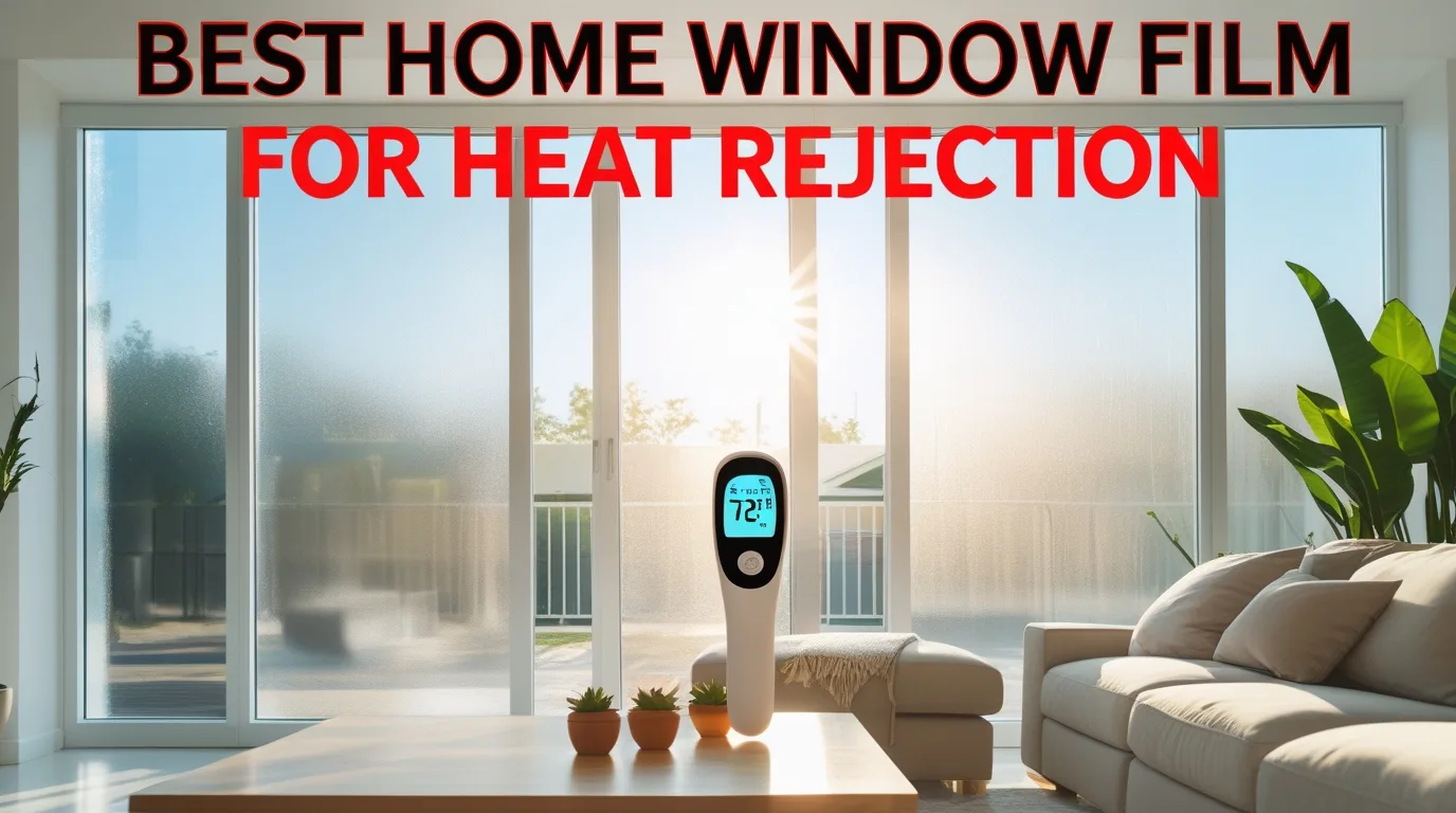 Best Home Window Film for Heat Rejection | Golden State Tint